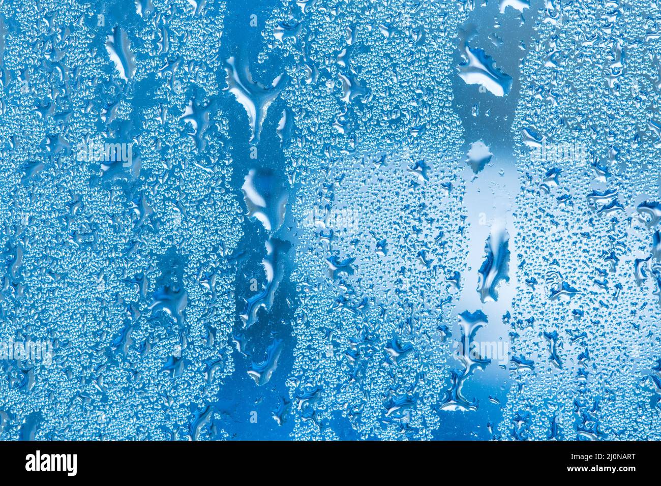 Condensation on the clear glass window Stock Photo - Alamy
