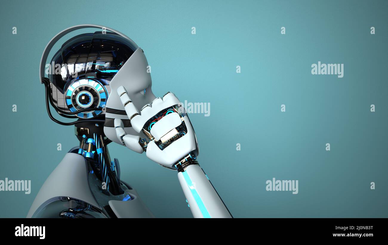 Robotic thinking hi-res stock photography and images - Alamy