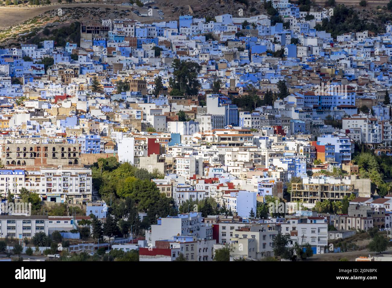 Chefchaouen known blue city hi-res stock photography and images - Alamy