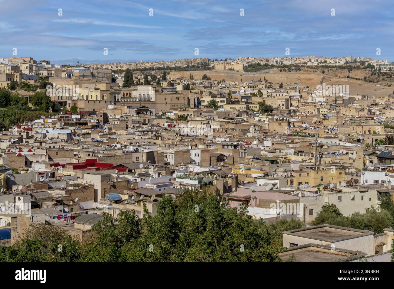 Fez or Fes Is A City In Northern Inland Morocco And The Capital Of The ...