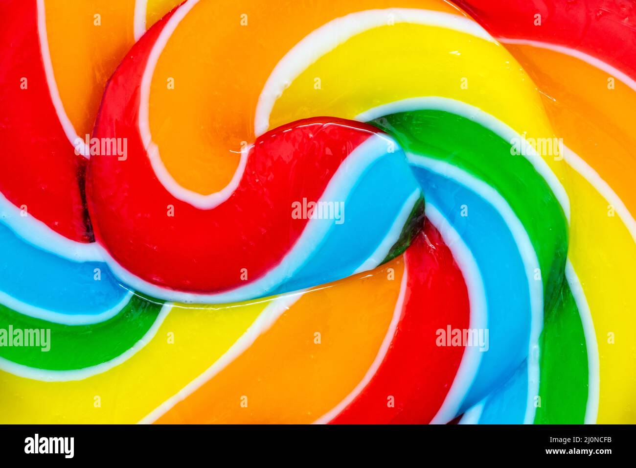 Colorful spiral lollipop Stock Photo - Alamy