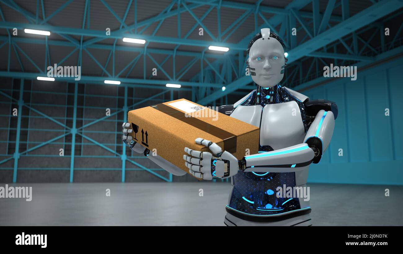 3d warehouse robot hi-res stock photography and images - Alamy