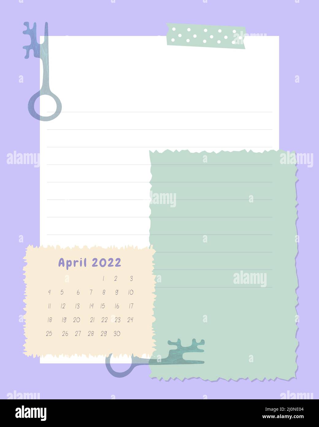 April Cute To Do List