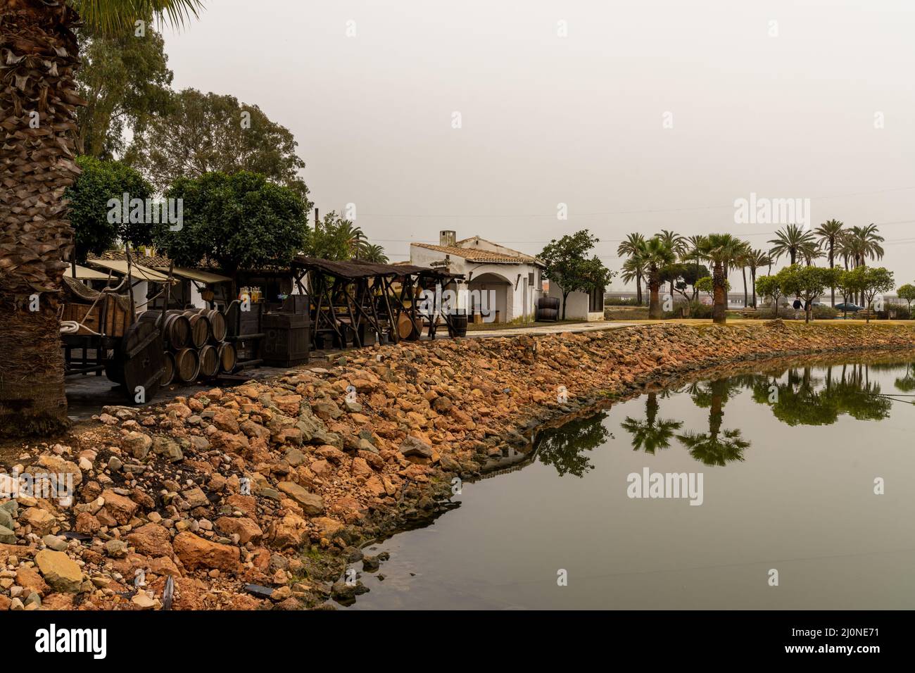 Palos de la Frontera, Spain - 16 March, 2022: exhibit in the ...