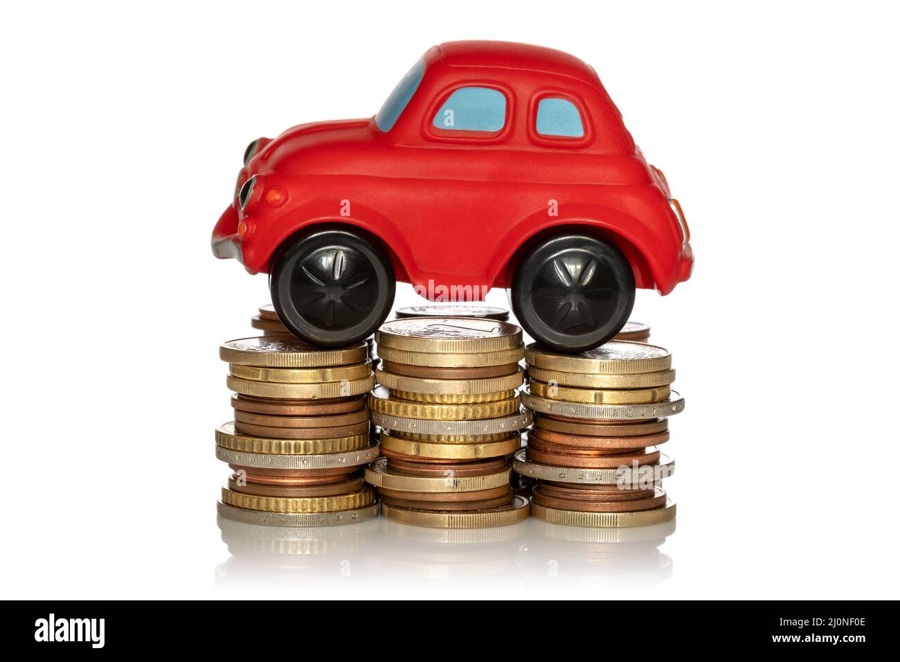 Car money coins Cut Out Stock Images & Pictures - Alamy
