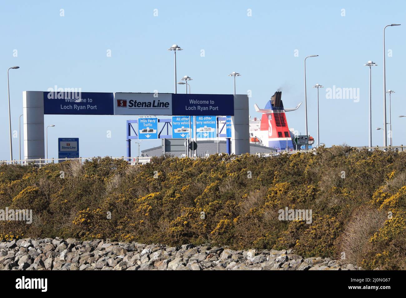 Loch ryan stena line ferry hi-res stock photography and images - Alamy