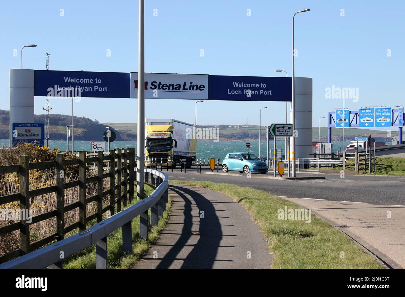 Loch ryan stena line ferry hi-res stock photography and images - Alamy