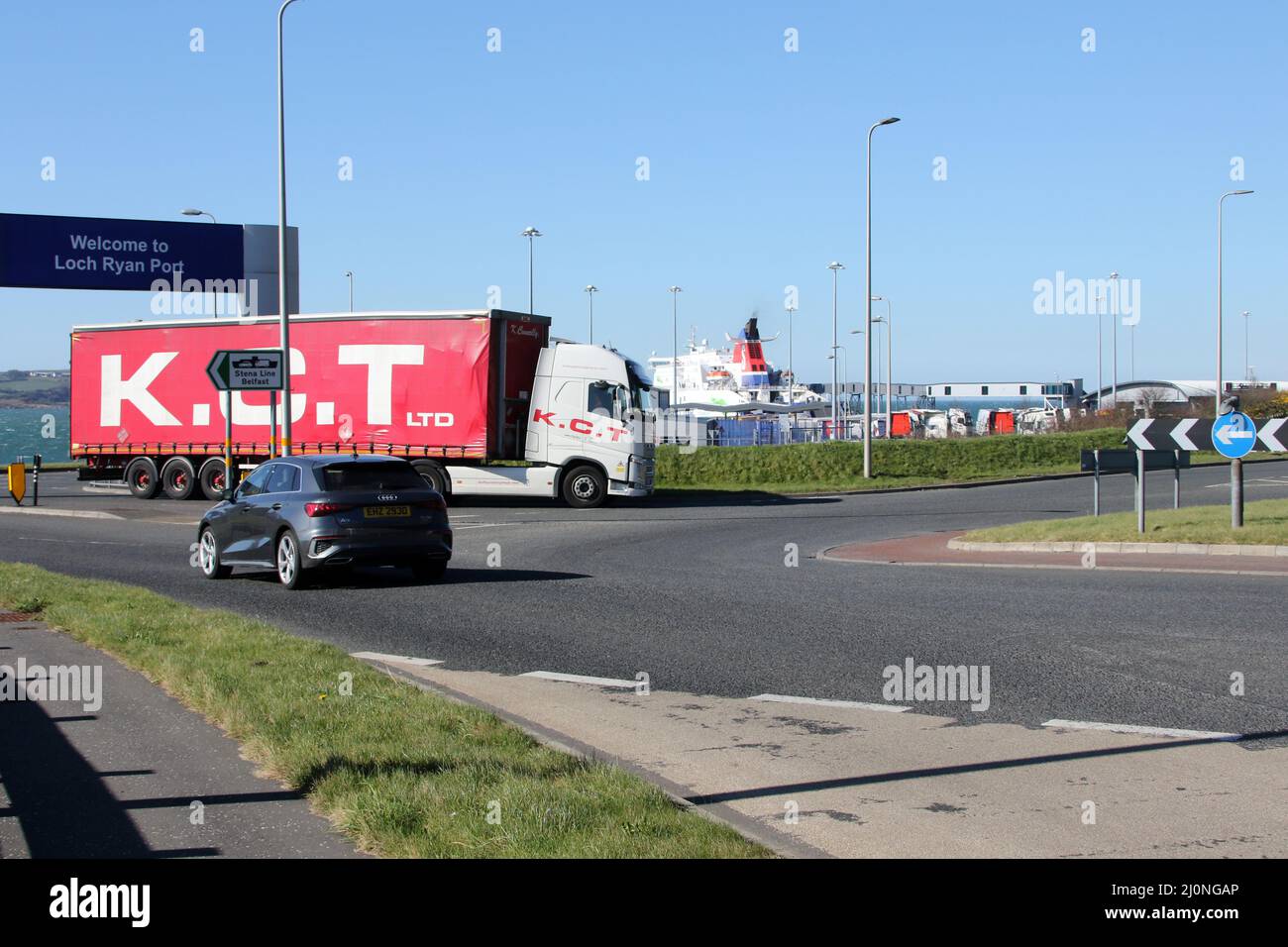 Loch ryan stena line ferry hi-res stock photography and images - Alamy