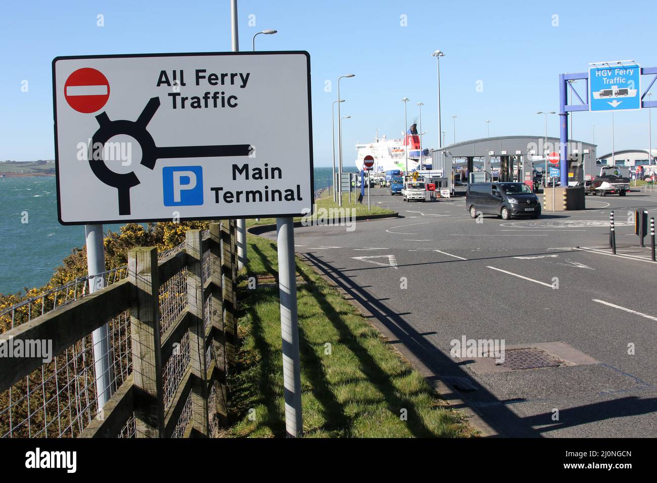 Cairnryan belfast ferry hi-res stock photography and images - Alamy