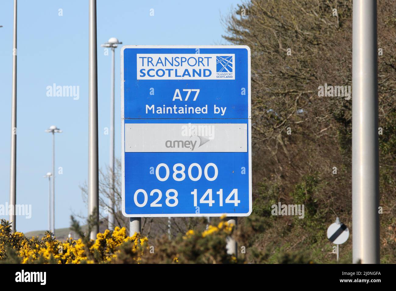Cairnryan, Dumfries and Galloway, Scotland, UK. The terminal of Stena ...