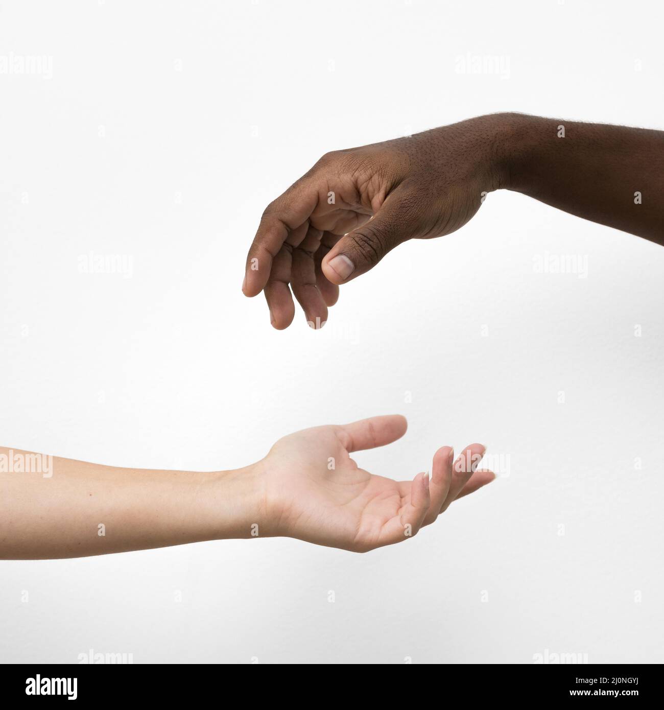 Black hands reaching up hi-res stock photography and images - Alamy