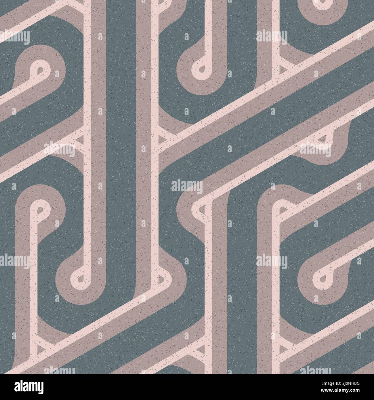 Computer-generated Hexagon Tile Connection art background design ...