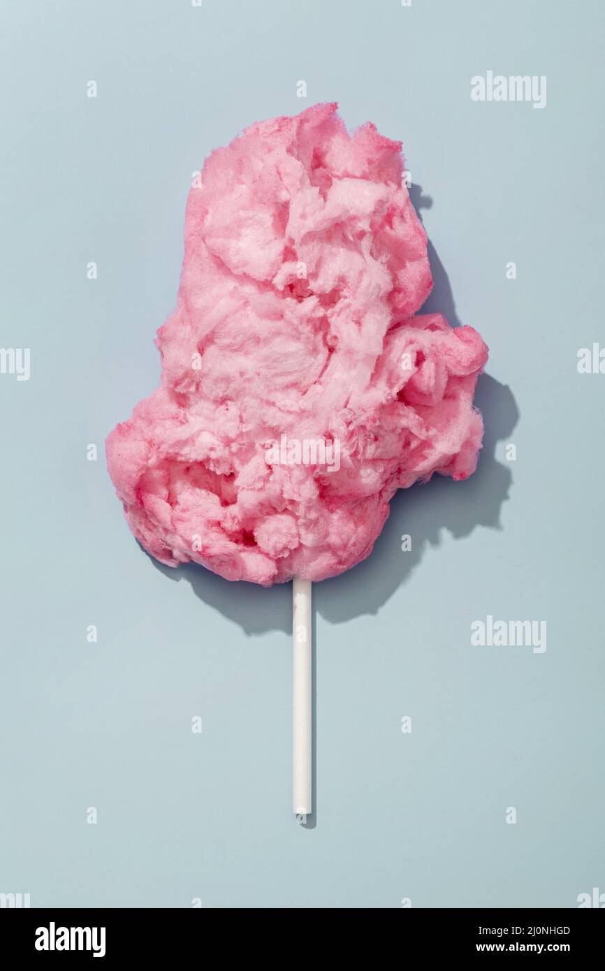 Blue And Pink Cotton Candy