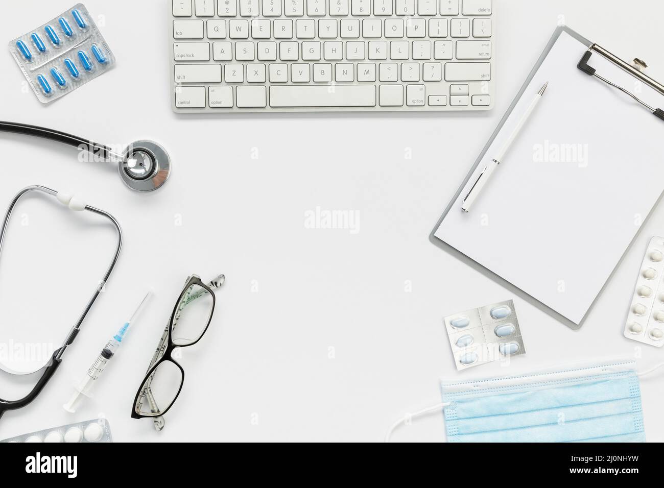 Top view doctor office. High quality and resolution beautiful photo ...