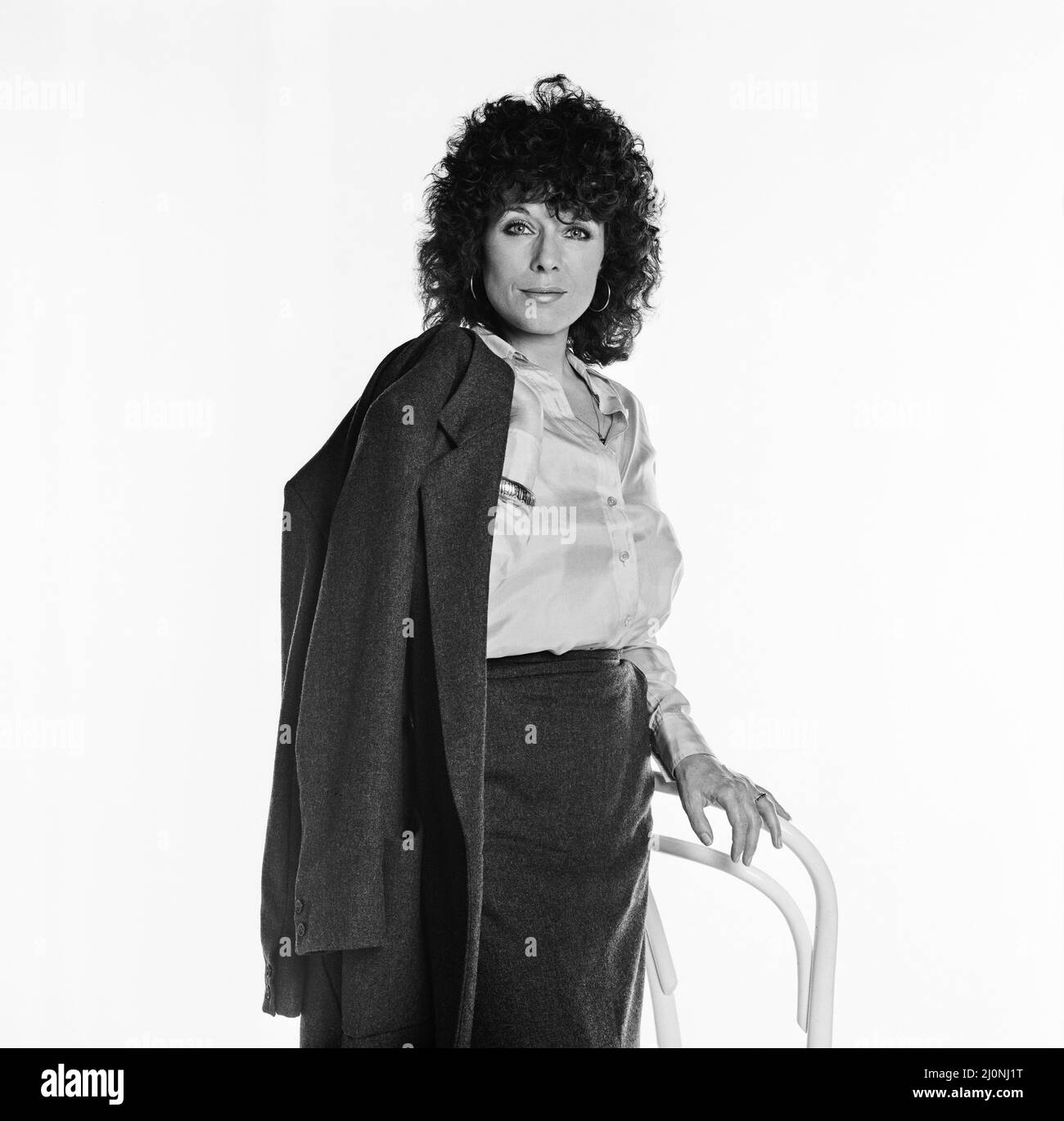 Jill Gascoine, actress and star of the television detective series The ...