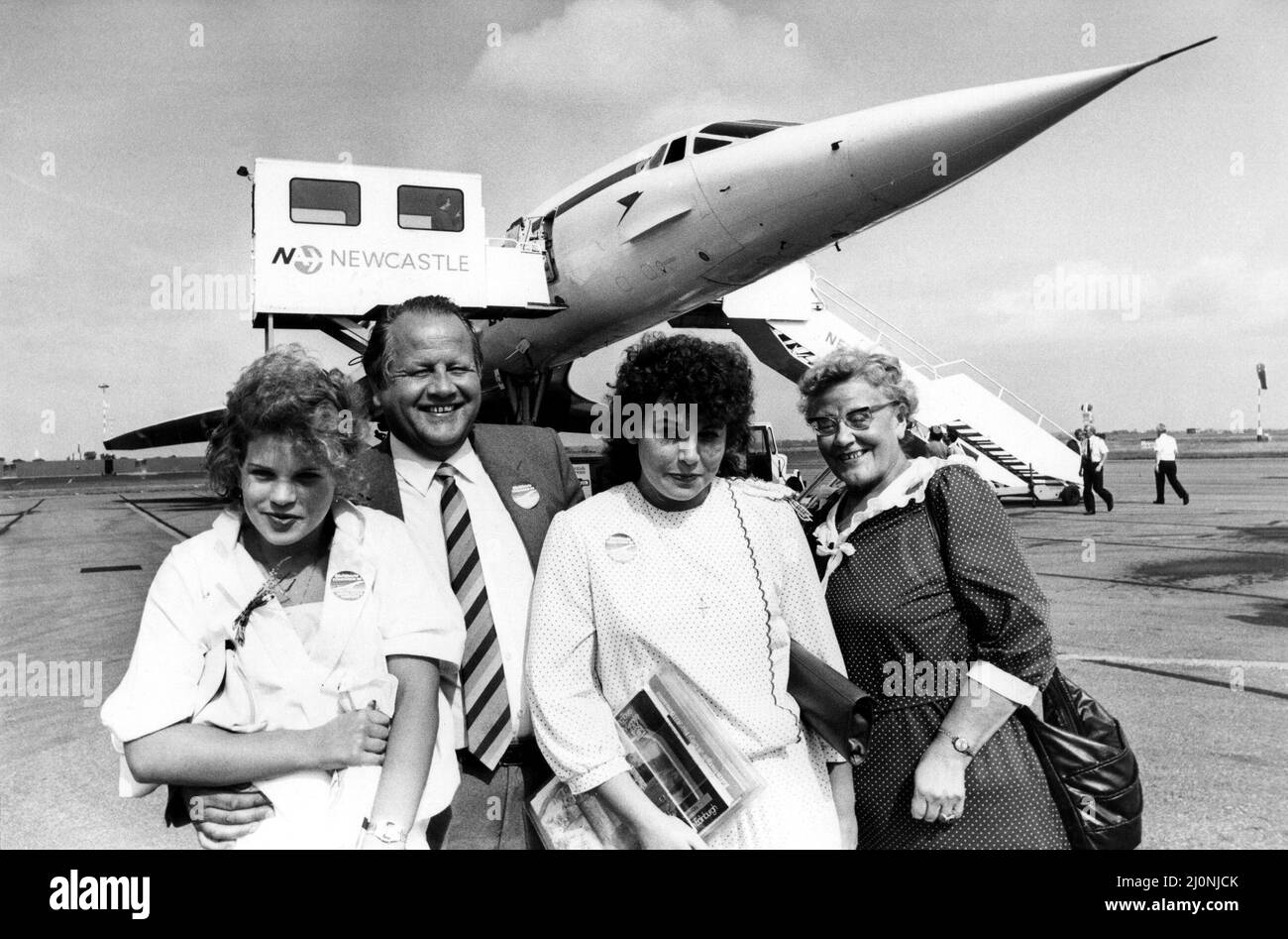 Winners of the Evening Chronicle competition to win a flight on ...