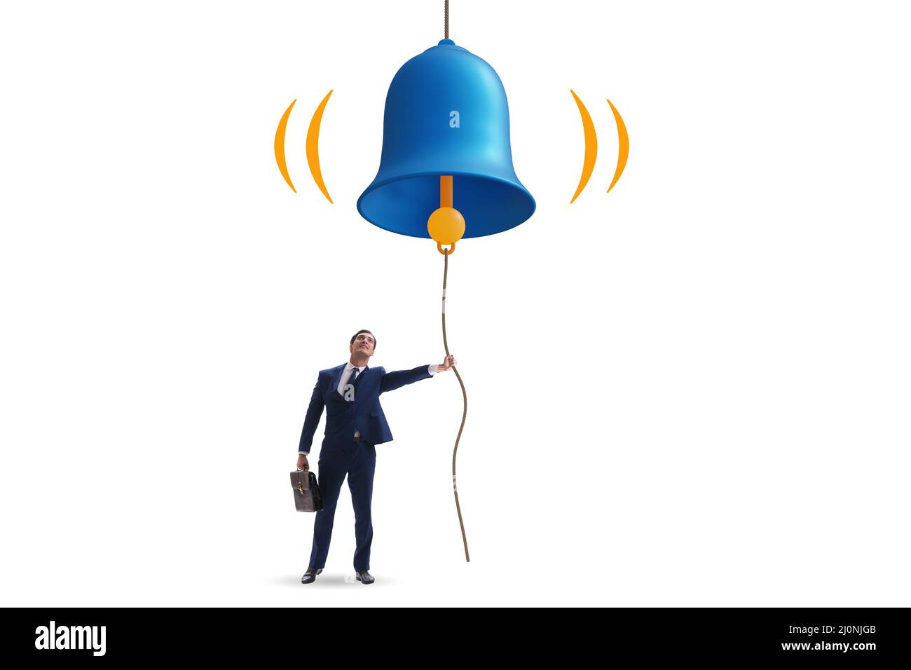 Alarm siren bell warning safety case Cut Out Stock Images & Pictures ...