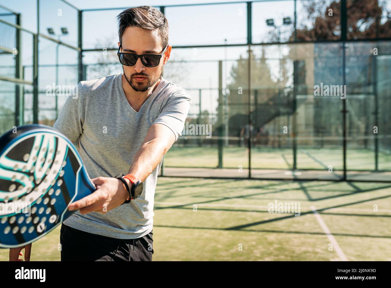 Paddle tennis hi-res stock photography and images - Alamy