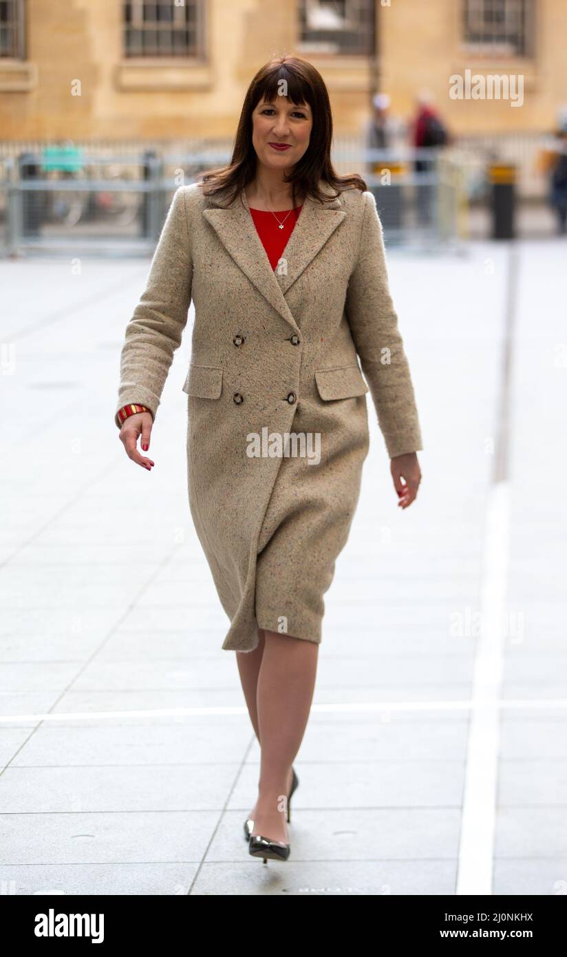 March 20, 2022, London, England, United Kingdom: Shadow Chancellor of ...