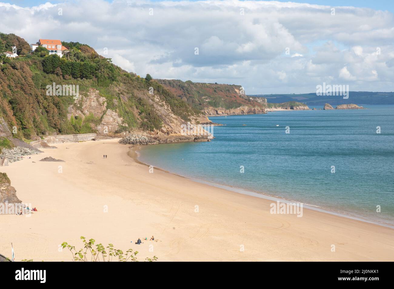 Tenby september hi-res stock photography and images - Alamy