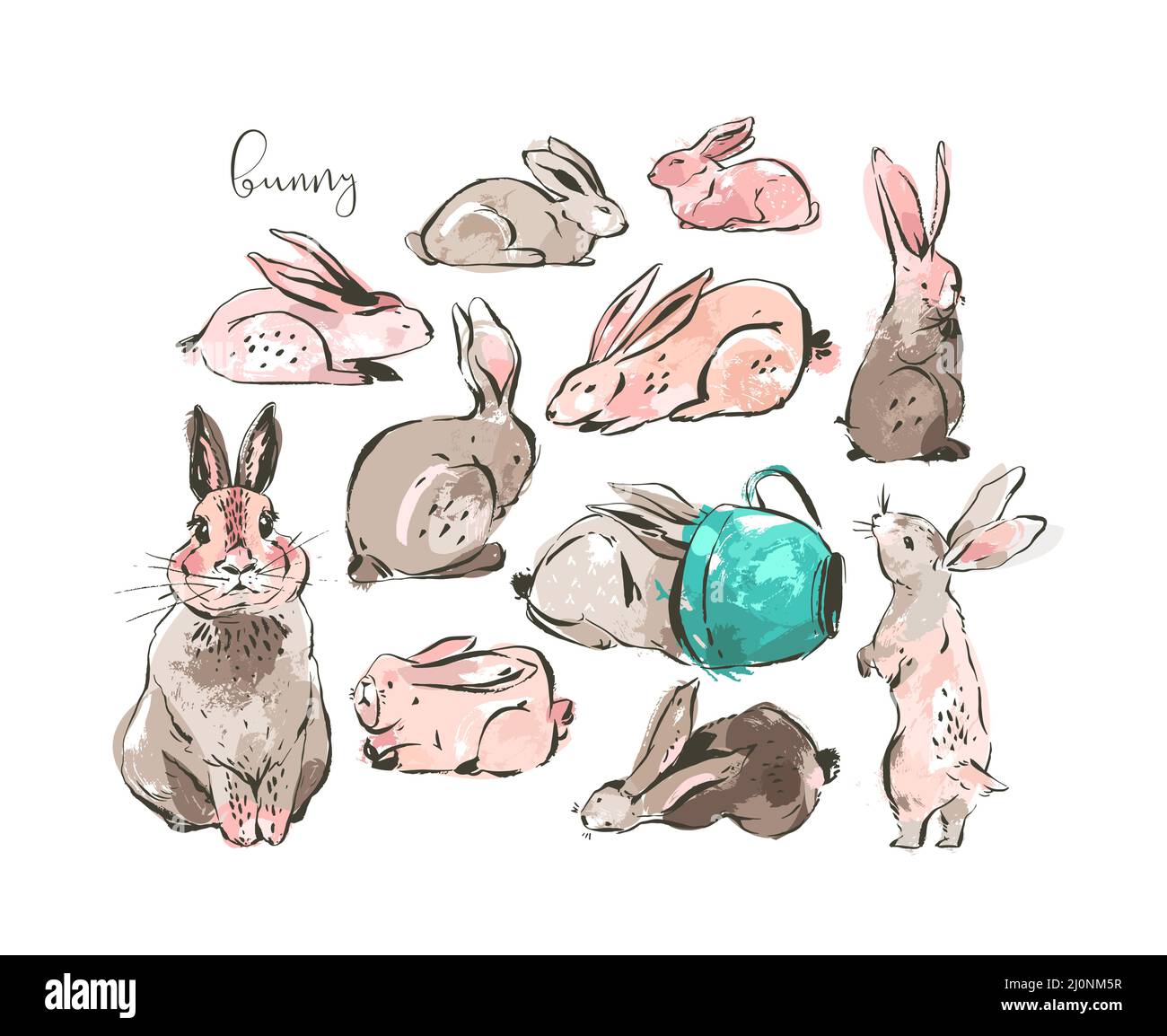 Hand drawn vector abstract ink sketch graphic drawing scandinavian ...