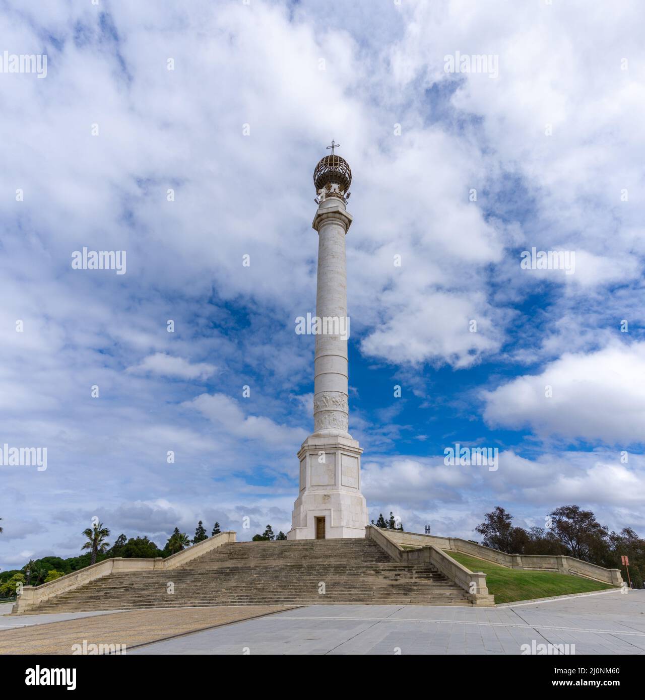 La Rabida, Spain - 14 March, 2022: the Monument to the Discoverers of ...