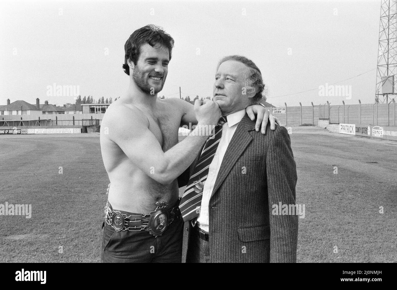 Only a few hours after becoming the new British Heavyweight Champion ...