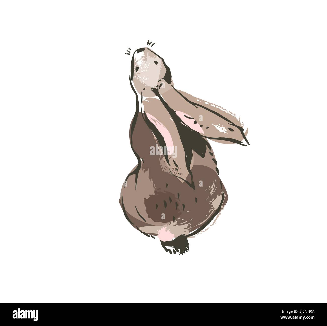 Hand drawn vector abstract ink sketch graphic drawing scandinavian ...