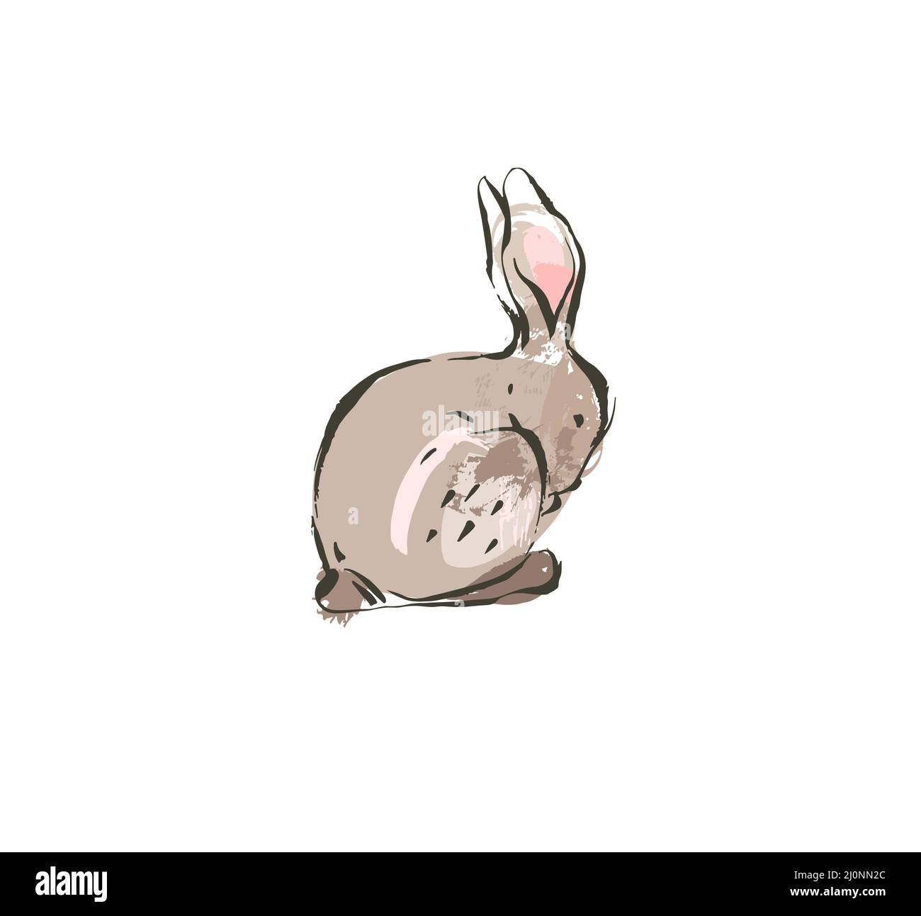 Hand drawn vector abstract ink sketch graphic drawing scandinavian ...