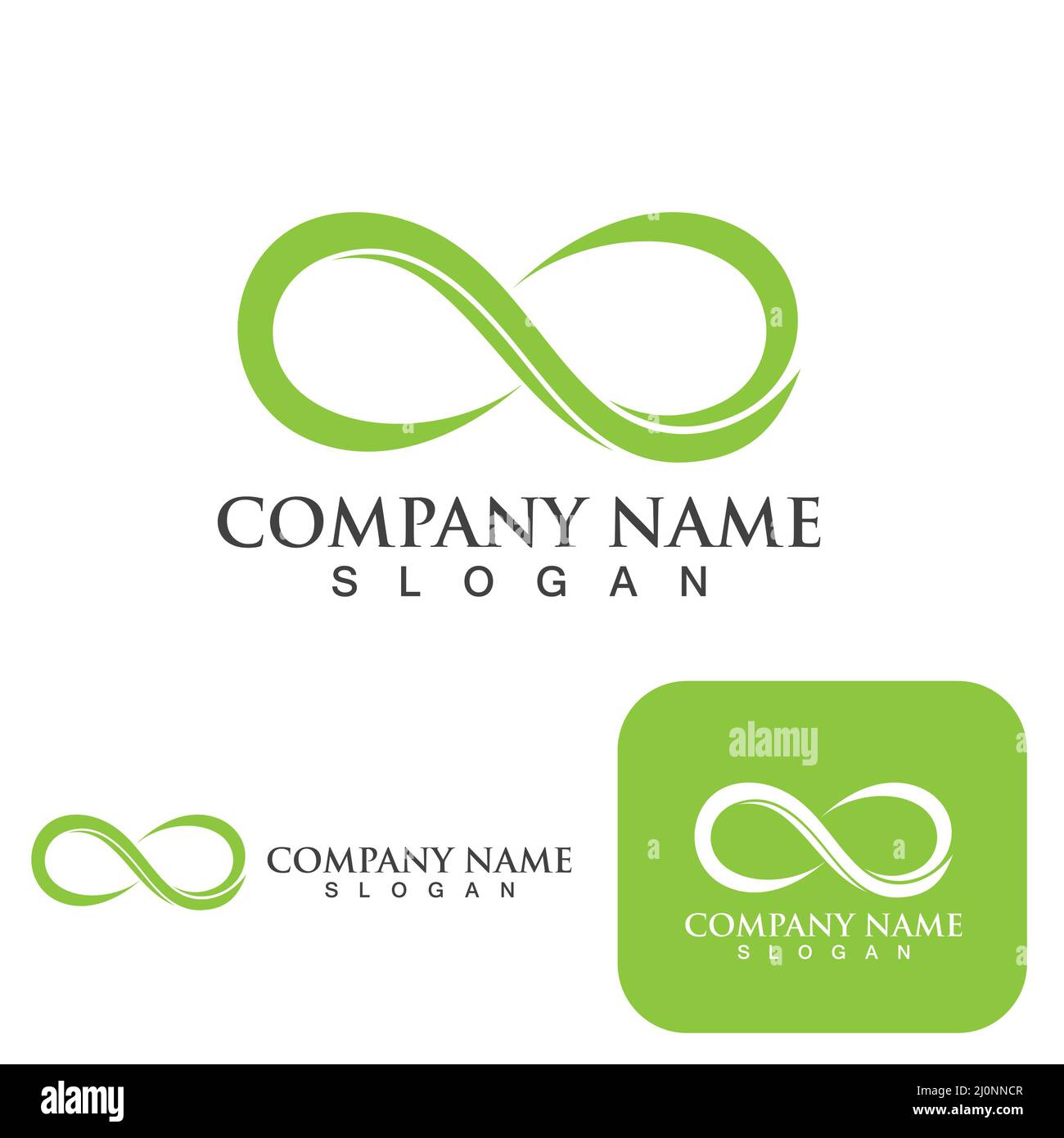 Infinity Design Vector icon illustration Logo template design Stock ...