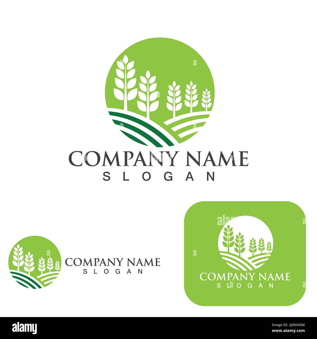 Tea garden logo and symbol vector Stock Vector Image & Art - Alamy