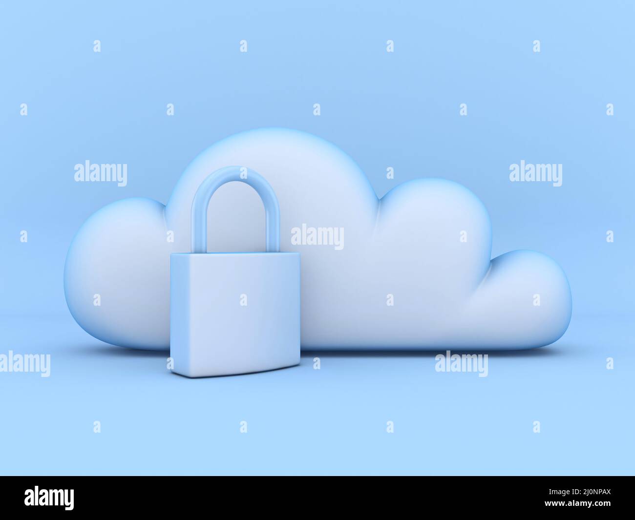 Cloud concept of saved passwords 3D Stock Photo - Alamy