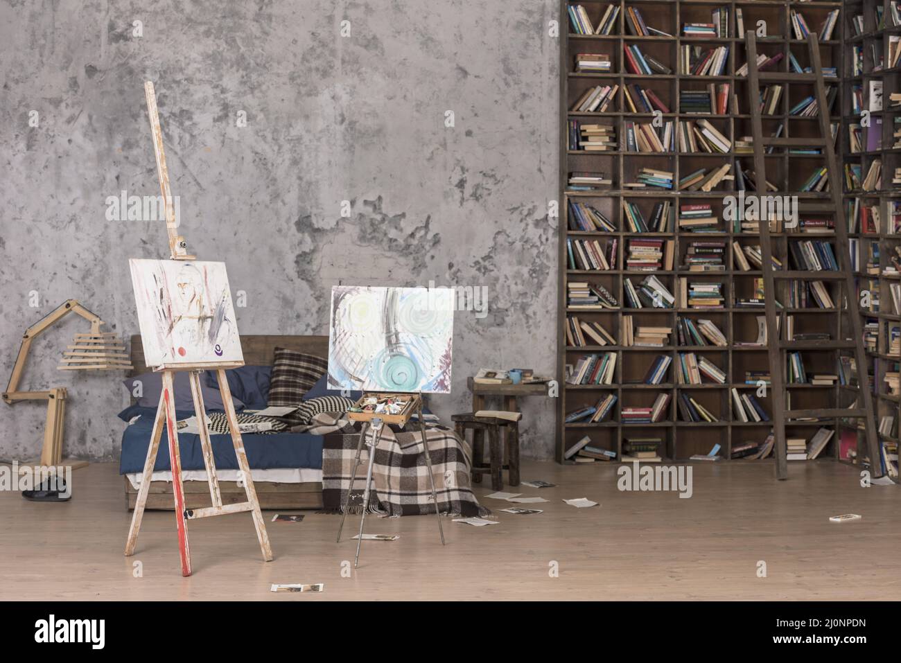 Two canvas books. High quality and resolution beautiful photo concept ...