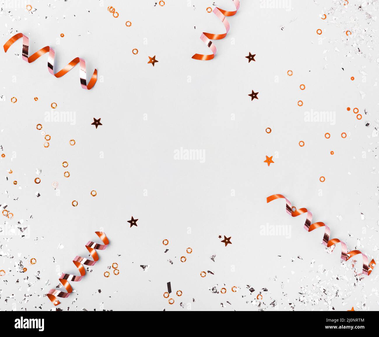 Top view copy space background with ribbons. High quality and ...