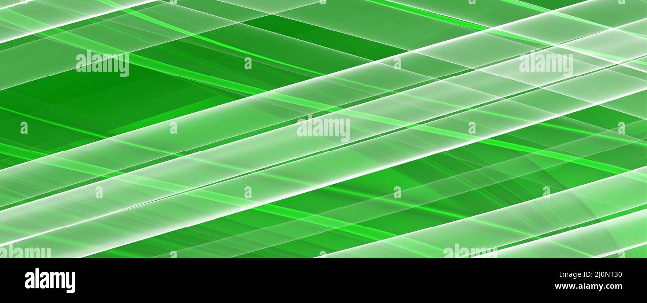 Abstract background banner 8K green, black, white, gray ray, laser, fog ...