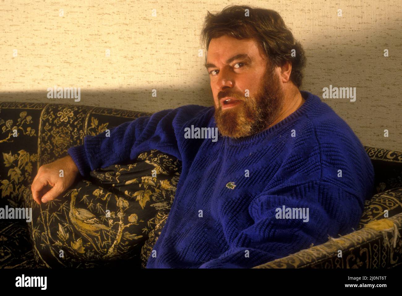 Actor and mountaineer Brian Blessed 1988 Stock Photo - Alamy