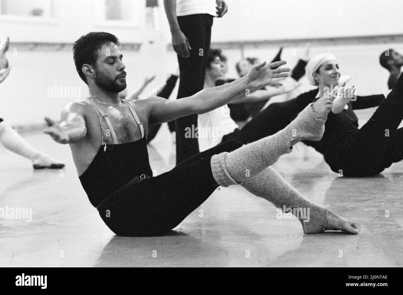 Pineapple Dance Studios, Covent Garden, London. 11th January 1983 Stock ...