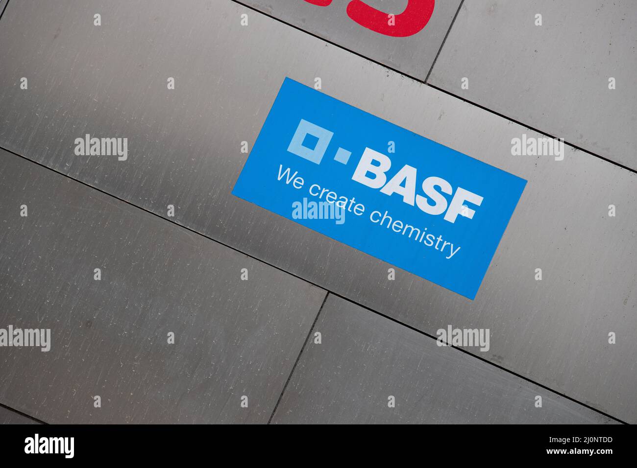 Bureaus of the world's largest chemical company BASF SE ( Badische Anilin- und Sodafabrik ) seen ...