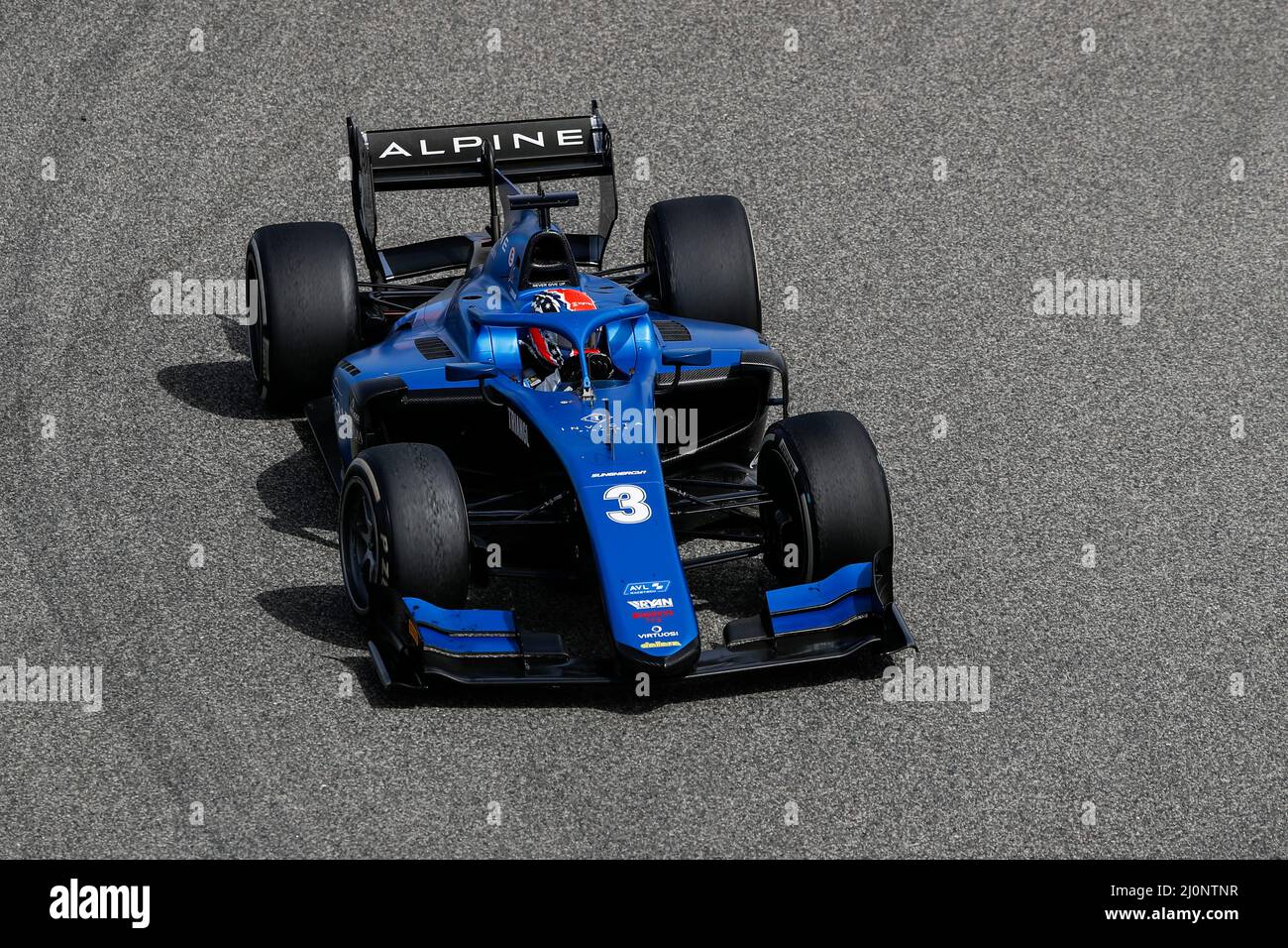 03 DOOHAN Jack (aus), UNI-Virtuosi Racing, Dallara F2, action during ...