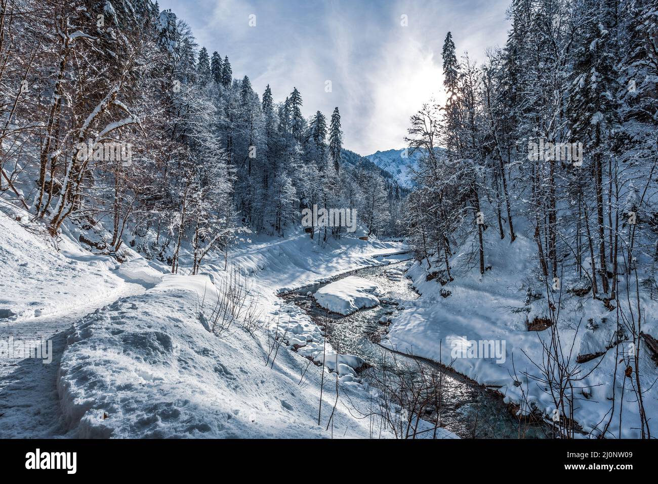 Bavarian mountain scene hi-res stock photography and images - Alamy