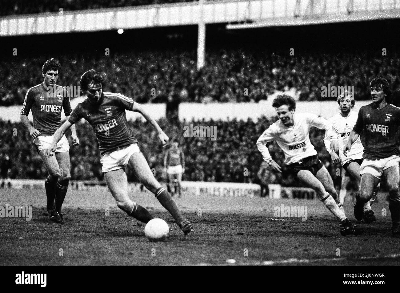 Tottenham Hotspur v Ipswich Town league match at White Hart Lane ...