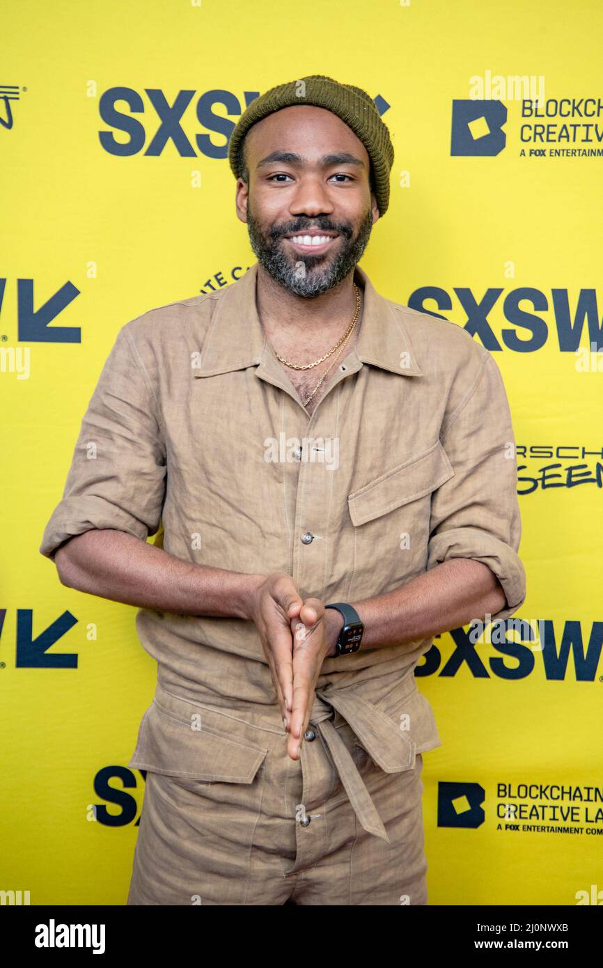 AUSTIN, TEXAS - MARCH 19: Donald Glover attends the premiere of ...