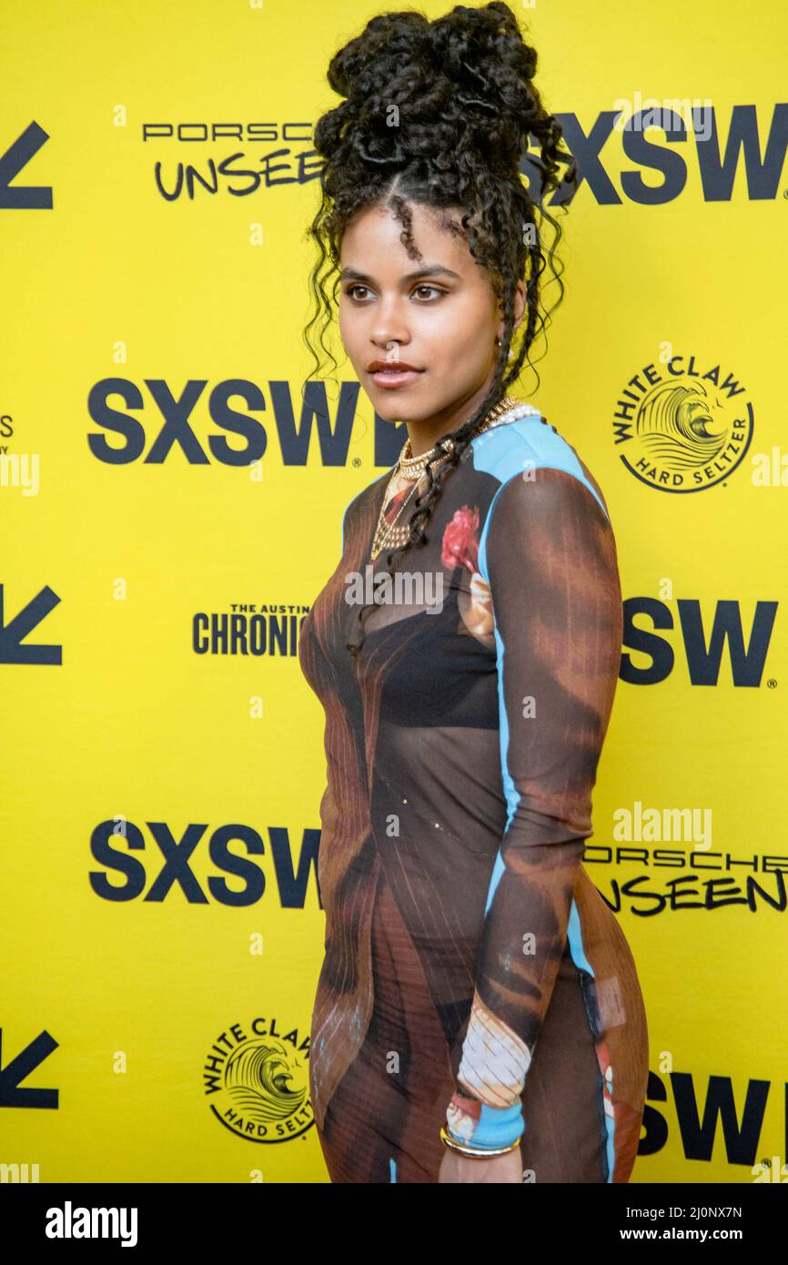 AUSTIN, TEXAS - MARCH 19: Zazie Beetz attends the premiere of "Atlanta ...