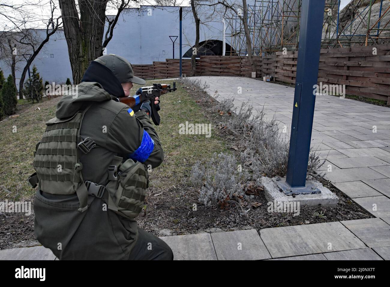 Testing a bullet proof vest hi-res stock photography and images - Alamy