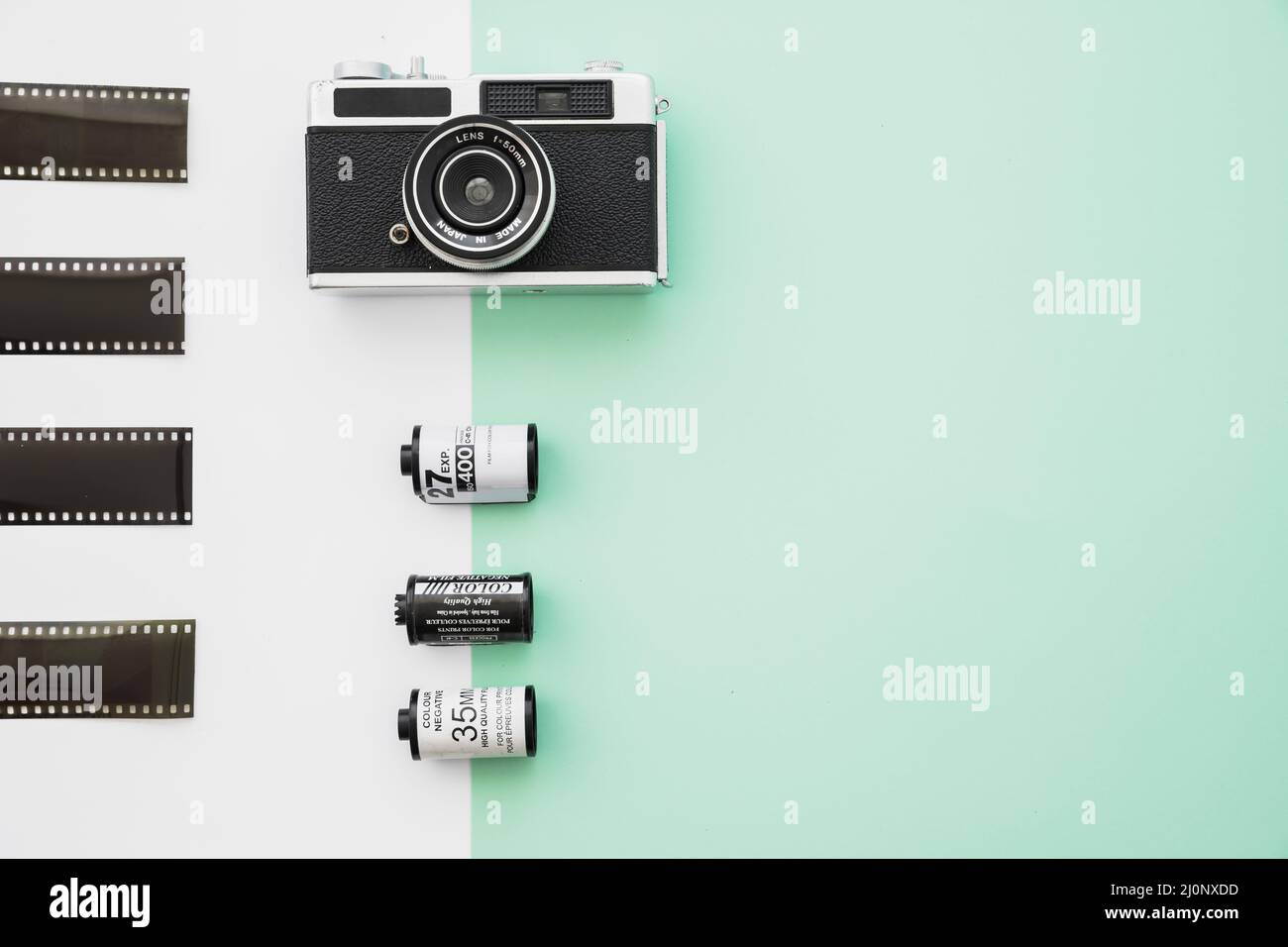 Nice camera near film . High quality and resolution beautiful photo ...