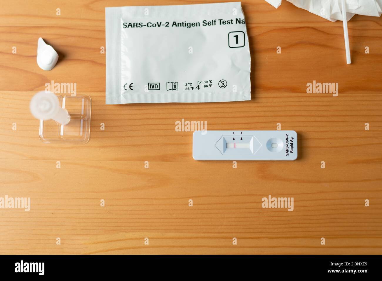Antigen rapid test equipment hi-res stock photography and images - Alamy