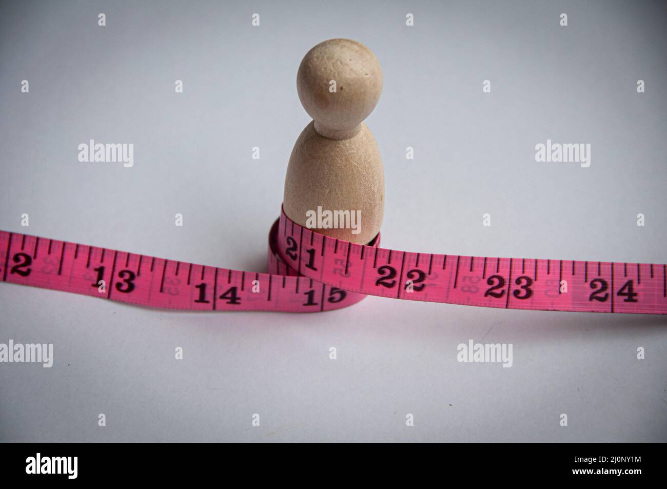 Figure weight machine measuring hi-res stock photography and images - Alamy