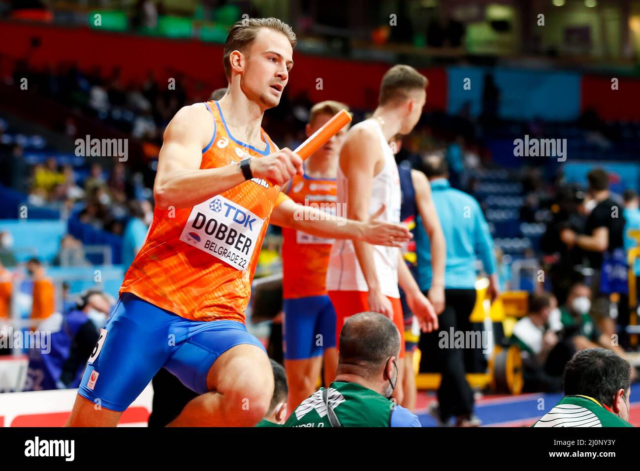 Belgrade, Serbia. 20th Mar, 2022. BELGRADE, SERBIA - MARCH 20: Jochem ...