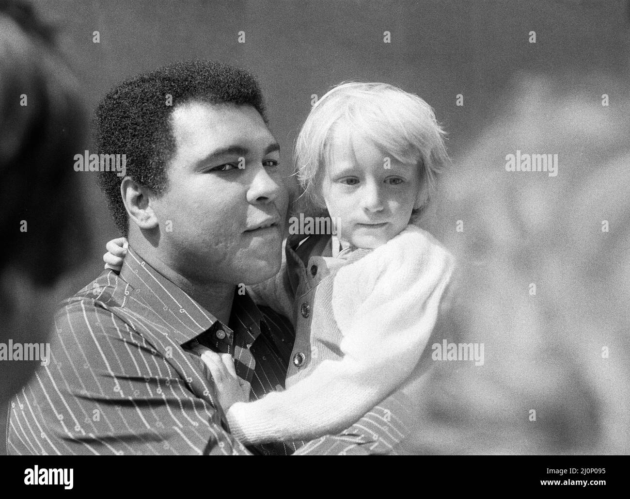 American former world champion heavyweight boxer Muhammad Ali, pictured ...