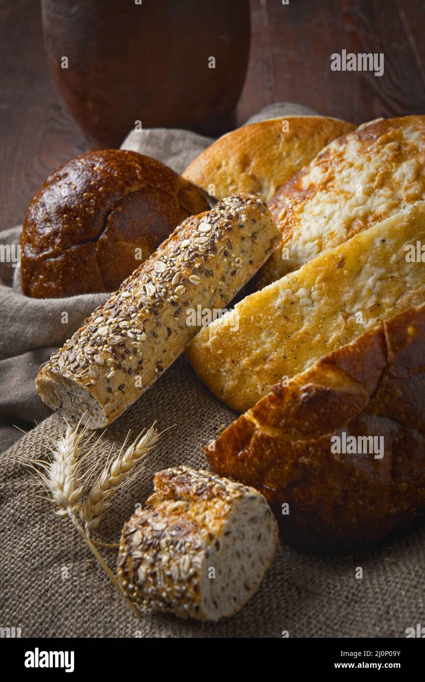 Whole grain breads hi-res stock photography and images - Alamy